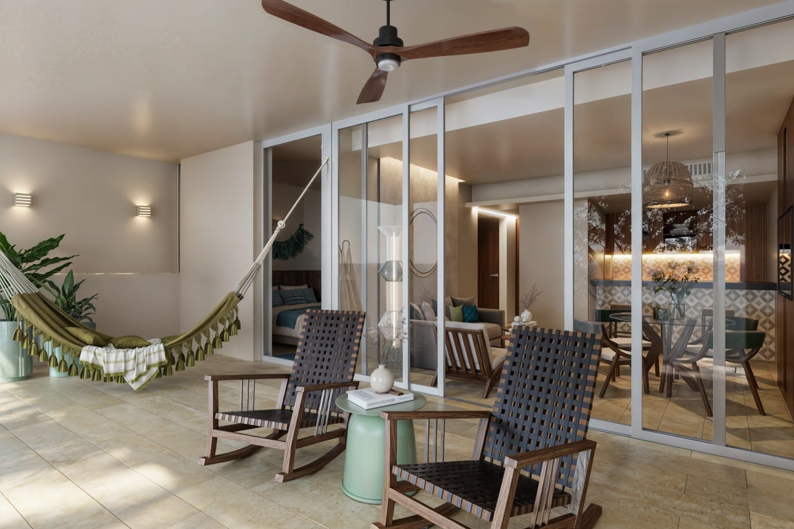 Casona 333 Luxe 1 Bedroom Condo for Sale in Centro Merida for $173446 USD